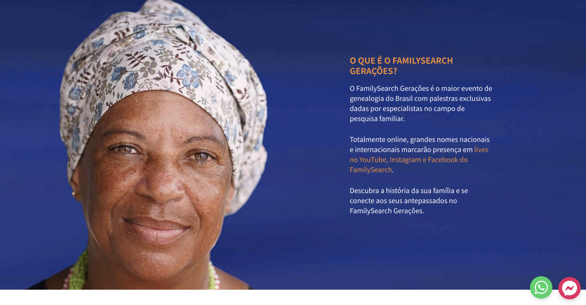 Brazil to Hold First Ever FamilySearch Gerações (Generations) Virtual ...