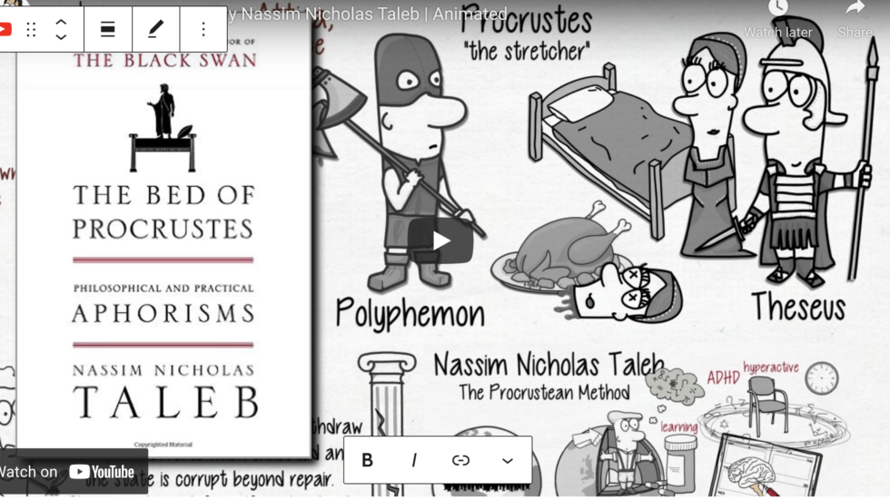 Quotes from “The Bed of Procrustes”: 35 Aphorisms by Nassim Taleb ...